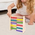Rainbow Abacus with 100 Beads Math Counting Bead Abacus for Gift ...