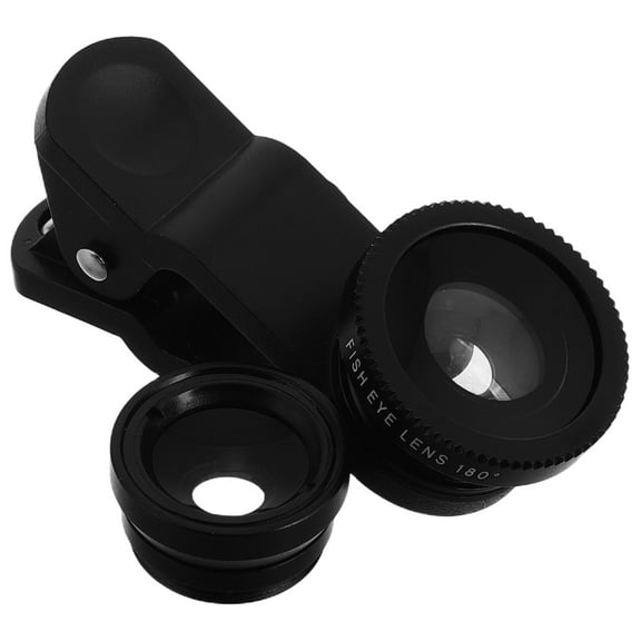 Fairnull 3 in 1 Mobile Phone Camera Fish Eye Macro Super Wide Angle ...