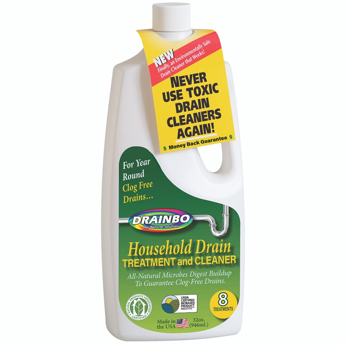 LIMPIADOR DE DRENAJE DRAINBO ( 6 X 32 OZ ) | Walmart en línea