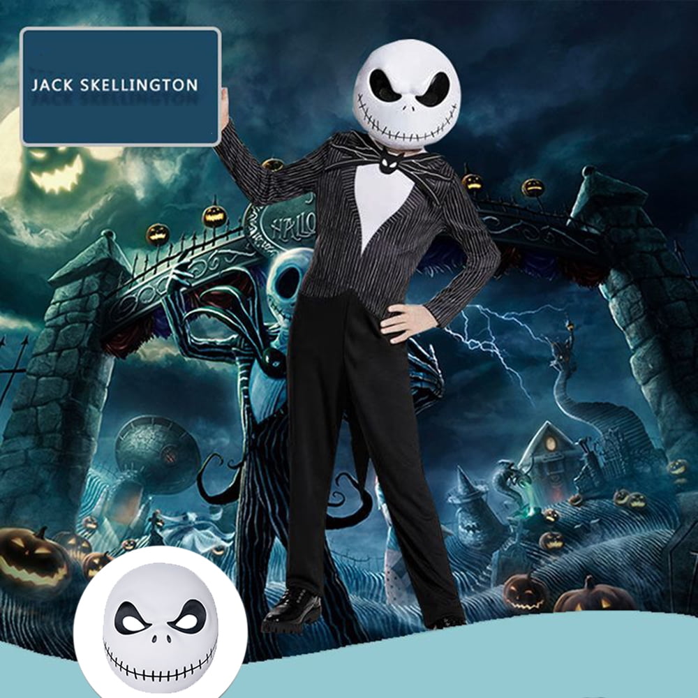 Boys Jack Skellington Costume Nightmare Before Christmas cosplay ...