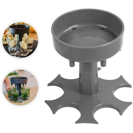 Glass Dispenser and Holder - Shots Dispenser, Multiple 6 Shot Dispenser ...