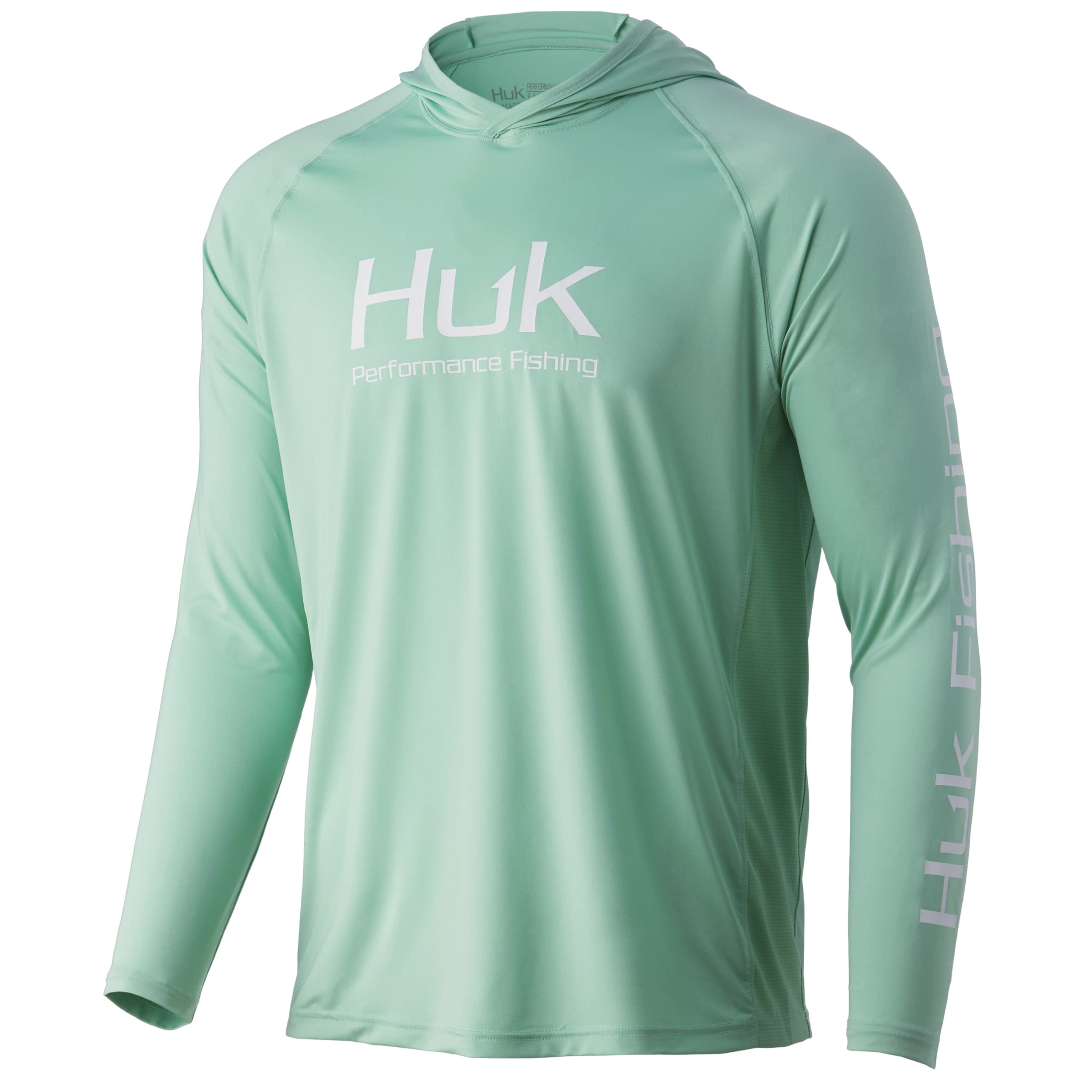 Huk Vented Pursuit Hoodie (Dusty Jade, Small) - Walmart.com
