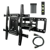Full Motion Swivel Articulating TV Wall Mount for 37”-60” LED LCD OLED ...