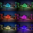 Color Changing Spotlights, Yard Spot Lights Outdoor Timer IP65 RGBW ...