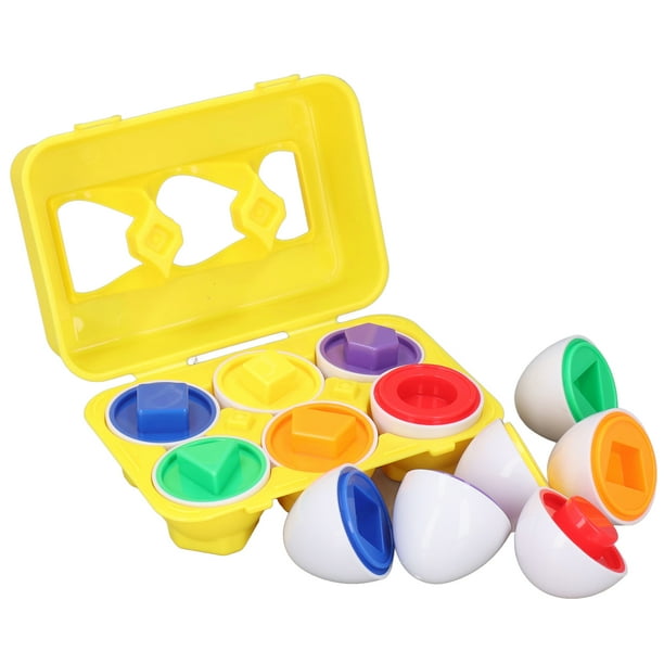 Matching Easter Eggs,Kid Matching Egg Portable Shape Matching Eggs ...