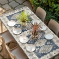 Boho Fitted Rectangle Tablecloth 30" x 60" Southwest Ethnic Vintage ...