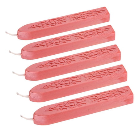 5 Pack Antique Sealing Sticks with Wick for DIY Decorating Envelope 1 ...