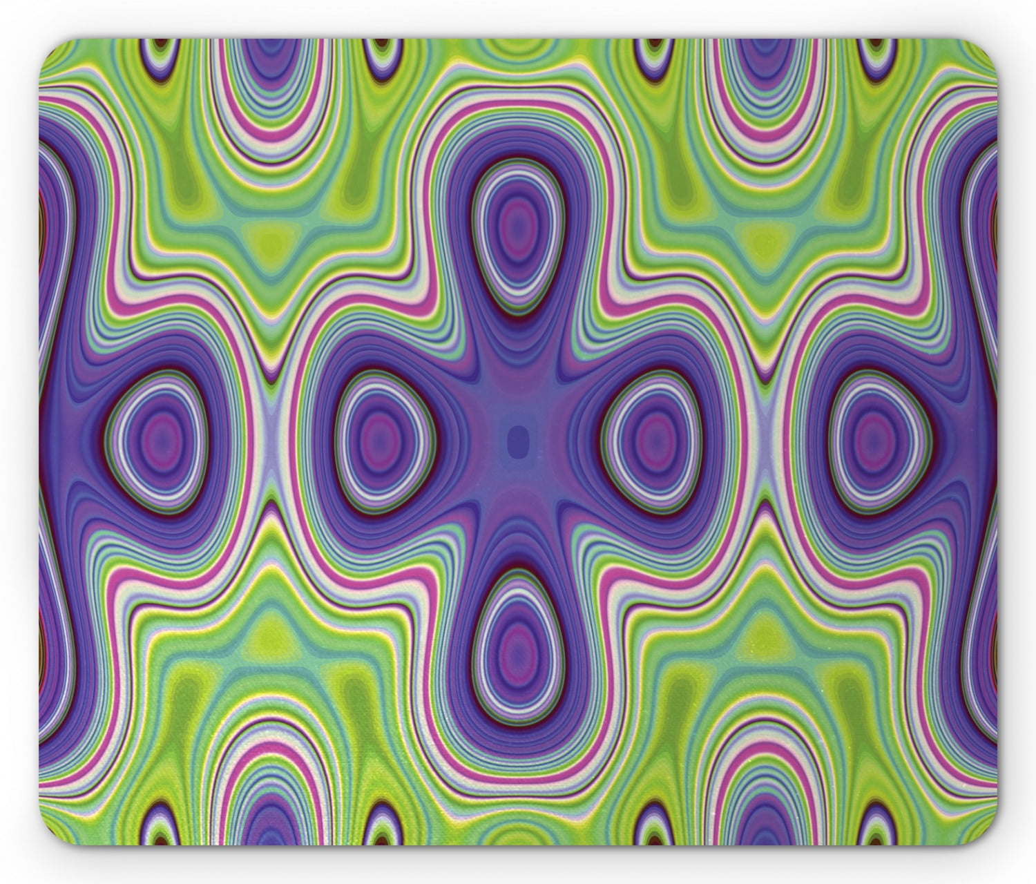 Art Abstract Mouse Pad, Whimsical Layout of Repetitive Symmetry Pattern ...
