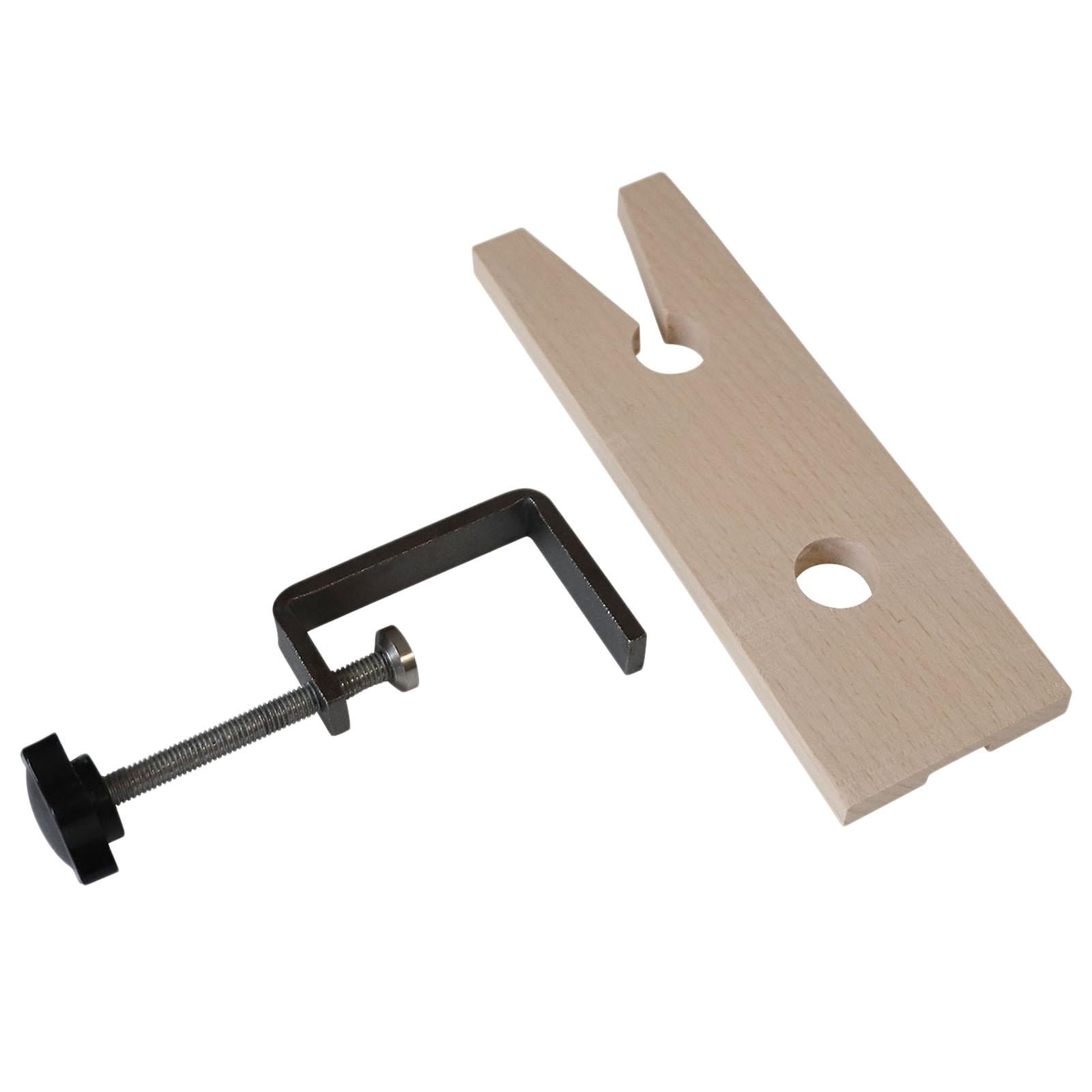 Adjustable Pin Clamp Hardwood Jewellers V Filing Fixed Clamp - Walmart.com