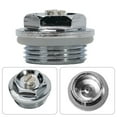 G1/2,G3/4,G1\"Air Bleeder & Blank Cap Manual Radiator AIR Vent Bleed ...