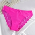 Byhong Womens Fashion Sexy Low Waist Underwear Solid Color Briefs Underwear Women Panties