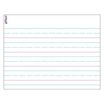 TREND Handwriting Paper Wipe-Off Chart, 17" x 22", Pack of 6 - Walmart.com