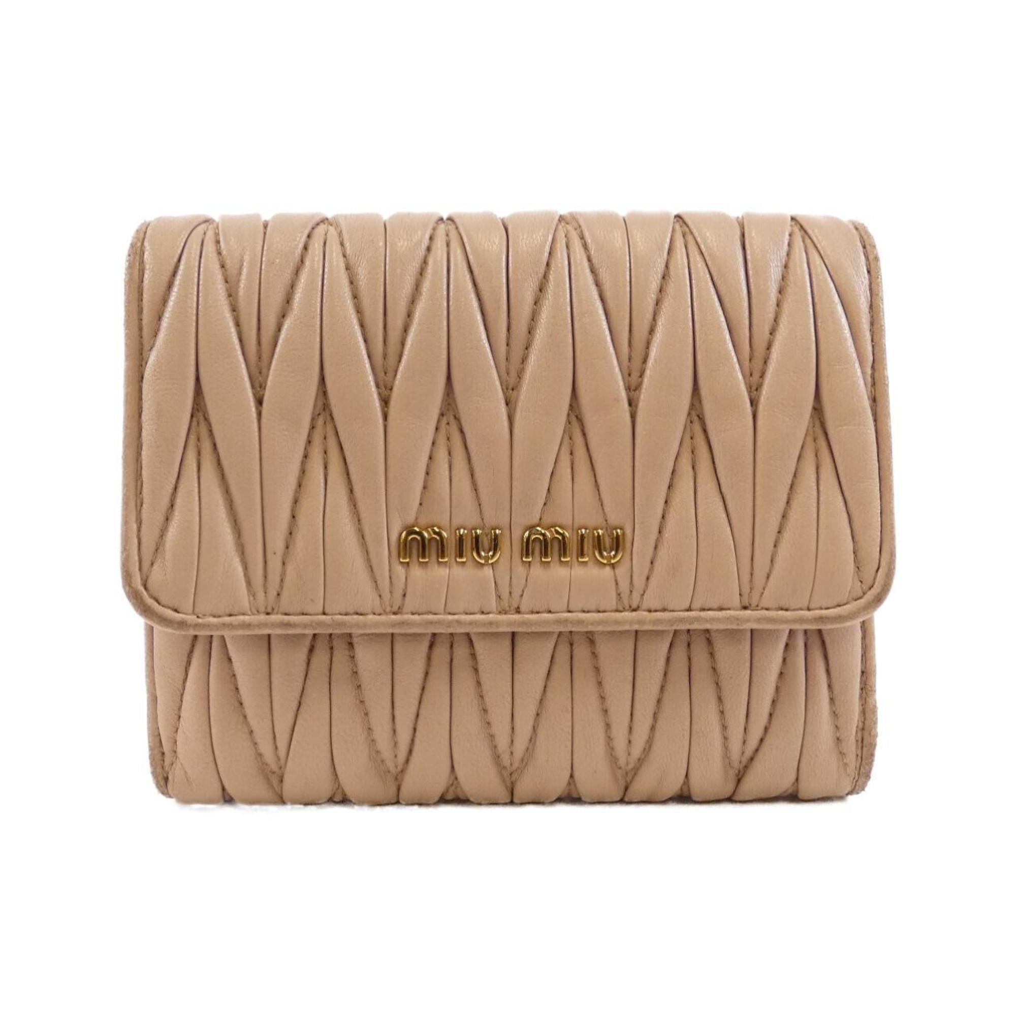 Pre-Owned Miu Miu Miu 5MH523 Wallet (Fair) - Walmart.com