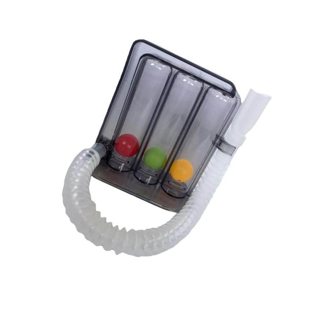 3-Ball Deep Breathing Exerciser Incentive incentive spirometer lung ...