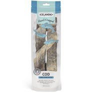 Icelandic Cod Skin 5" Short Hand Wrapped Dog Chew Stick, 3-Pack, 2.8-oz ...