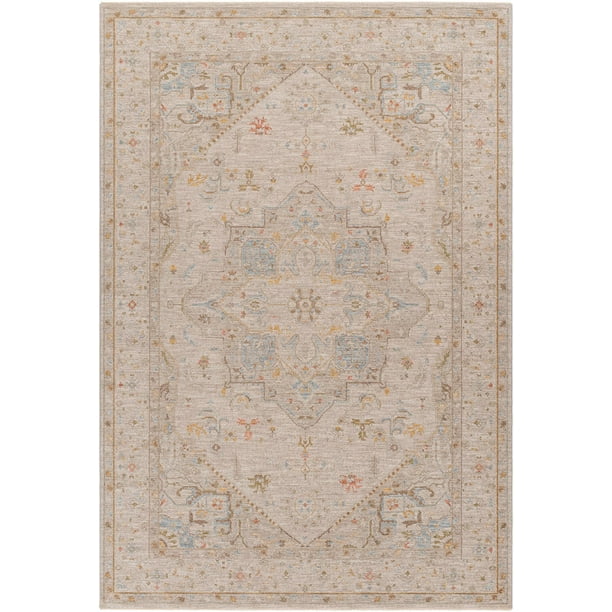 Mark&Day Area Rugs, 9x12 Atalissa Traditional Ivory Area Rug (9' x 12'2 ...