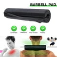Barbell Pad Squat Bar Supports for Gym Weight Lifting Neck Shoulder ...