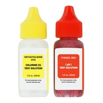 Model 8450 Replacement OTO Chlorine Test and Phenol Red Solutions in 1/ ...