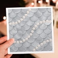 3drose, Pretty Gray and Image of Pearls Mermaid Scales Pattern, 12 ...