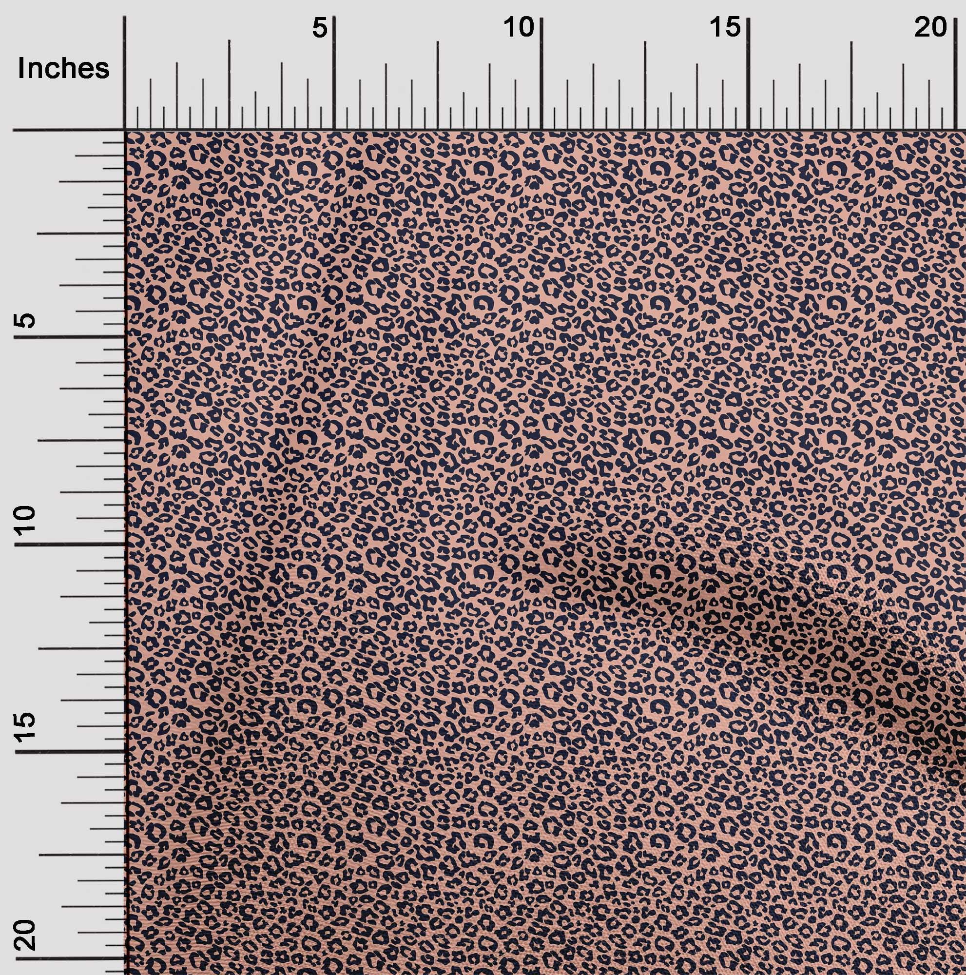oneOone Silk Tabby Fabric Leopard Animal Skin Fabric Prints by Yard 42 ...