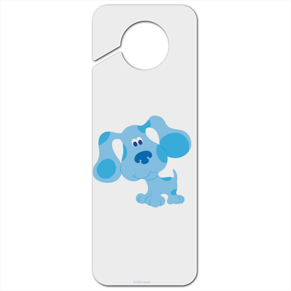 Happy Blue's Clues Plastic Door Knob Hanger Sign - Walmart.com