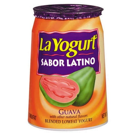 La Yogurt Guava Blended Lowfat Yogurt Sabor Latino, 6 oz - Walmart.com