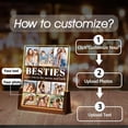 Best Friend Birthday Gifts For Women, Personalized BFF Light Up Picture ...