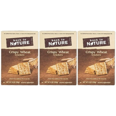Back to Nature Classic Round Crackers, 8.5 oz, (Pack of 6) - Walmart.com