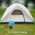 Outdoor Portable Misting System with Pump, 4 Nozzles, 26ft Tube, Patio ...