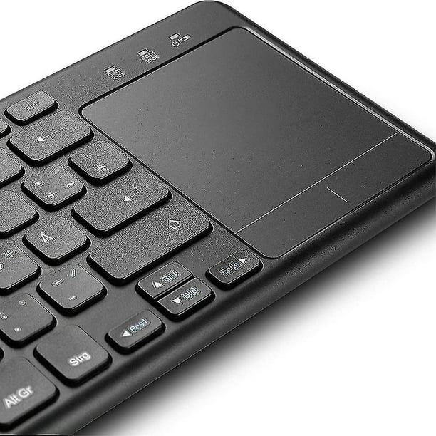 Teclado Con Touchpad, Conexión 2.4 Ghz Mediante Receptor Usb | Bodega ...