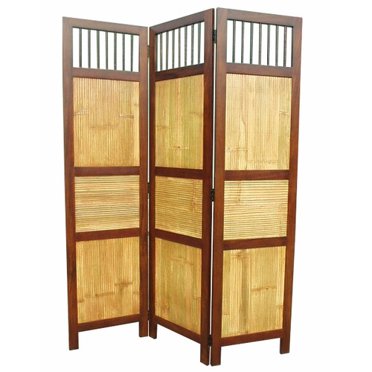 Three Panel Vintage Style Folding Screen, White - Walmart.com