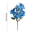 Cadancy Artificial Flower Bouquet Faux Hydrangea Arrangement with ...