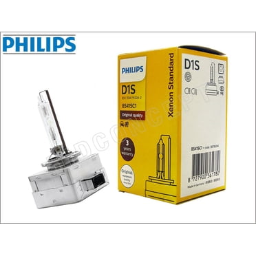 Philips D1S 2 Pcs. Xenon HID Standard Headlight Bulbs 35W 85415C1 for ...