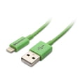 [MFi Certified] Cable Matters USB to Lightning Cable in Green 3.3 Feet ...