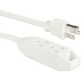 QVS 3-Outlet 3-Prong 15ft Power Extension Cord - Walmart.com