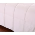 Cottonloft All-Natural Cotton Filled Medium Warmth Comforter, Fluffy ...