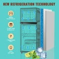 WANAI 4.5 Cu.ft Large Size Mini Fridge with Adjustable Thermostat ...