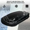TUFFIOM 11.65 Cu. Ft. Rooftop Cargo Box Luggage Carrier w/ Keys Dual ...