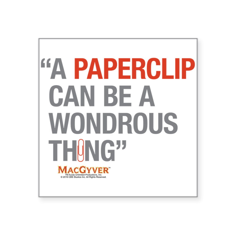 Macgyver Paperclip