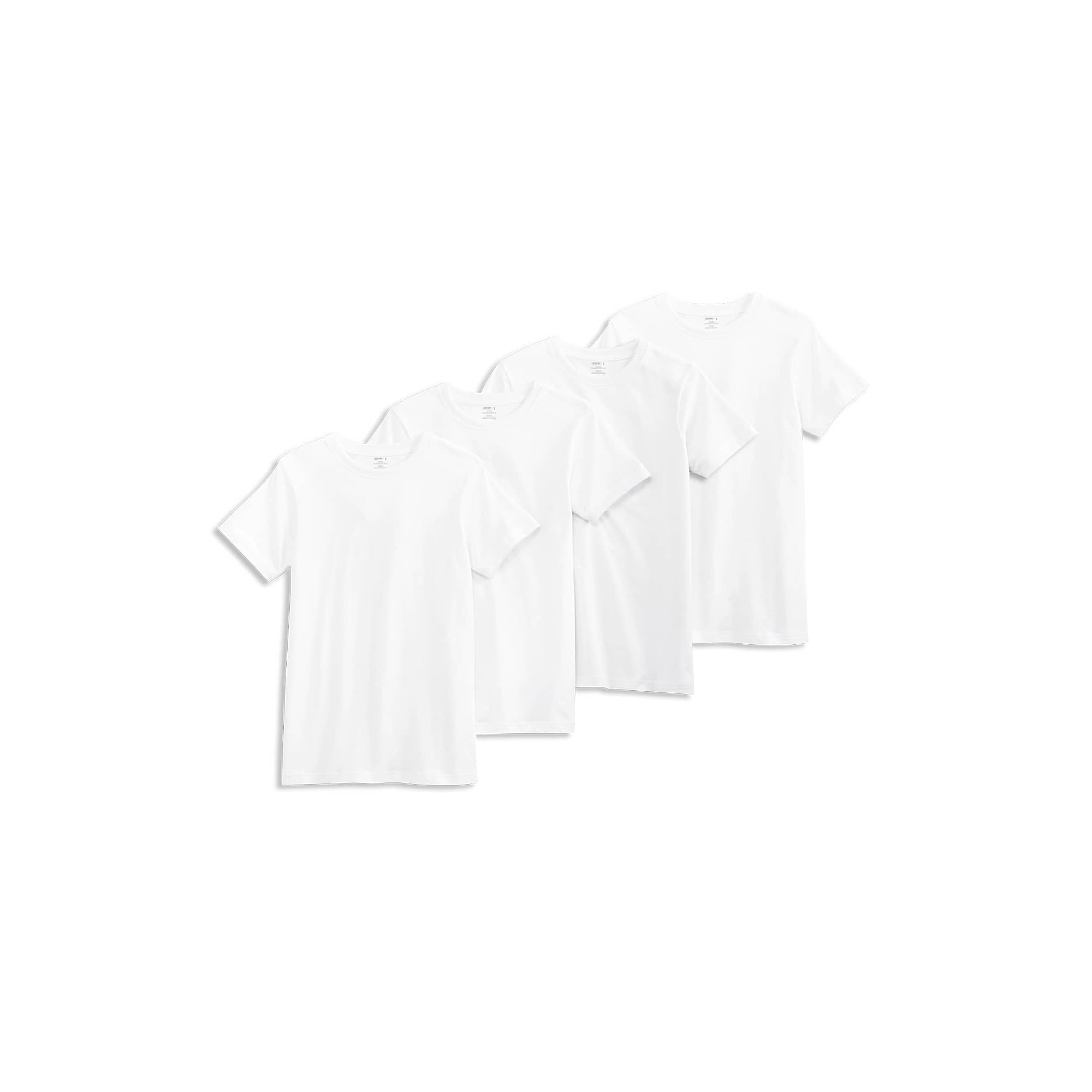 Click here for Jockey Boys 100 Cotton Crew Neck T-Shirt - 4 Pack prices