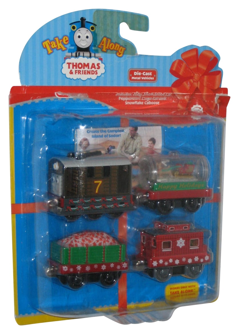 Thomas Tank Engine & Friends (2006) Toby, Snow Globe Car Peppermint ...