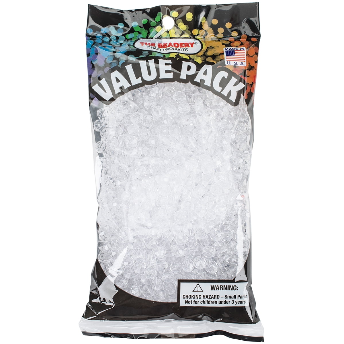 Click here for The Beadery Faceted Beads 8mm 900/Pkg-Crystal - 71... prices