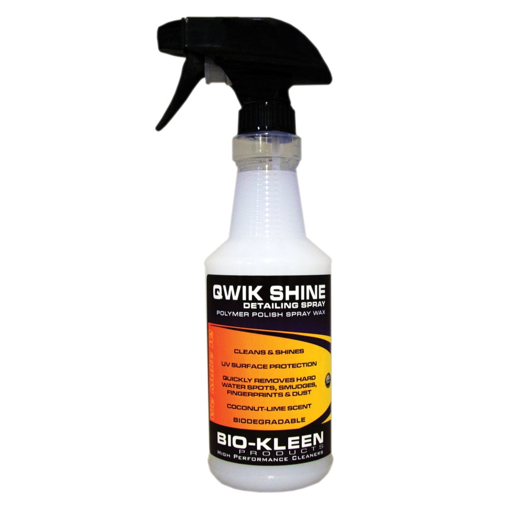 Bio-Kleen M00905 Qwik Shine Detailing Spray - 16 oz. - Walmart.com ...