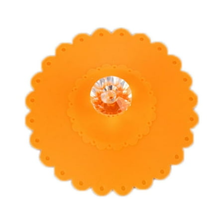 Dvkptbk Lids Diamond Silicone Leakproof Coffee Mug Suction Lid Cap ...