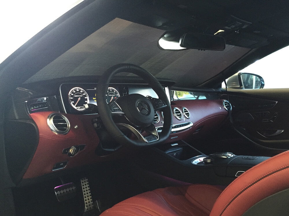 HeatShield, The Original Windshield Sun Shade, Custom-Fit for Mercedes ...