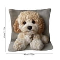 Adorable Cute Animal Pillow Cover For Bedroom Home Sofa Decor Faux ...