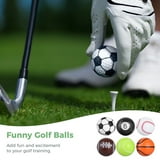 6 Pcs Assorted Golf Balls, Funny Golf Balls, Colored Golf Balls ...