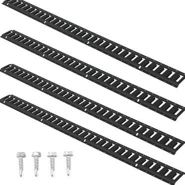 BENTISM E Track Tie Down Rails 6PCs 5-Feet E Track Rails Enclosed Cargo ...
