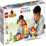LEGO DUPLO Classic Alphabet Town Toy Set, First ABC Blocks for Toddlers ...
