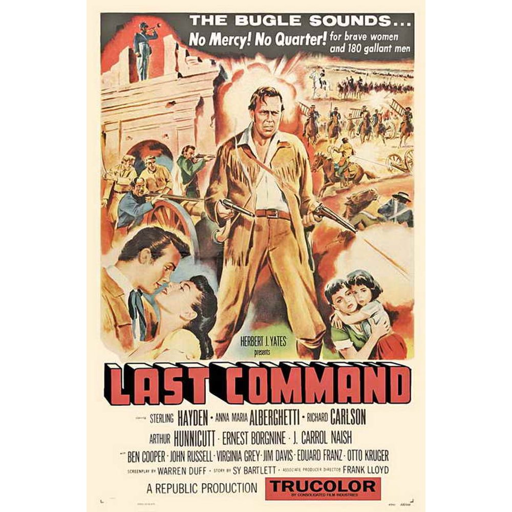 The Last Command - movie POSTER (Style A) (11" x 17") (1955) - Walmart ...